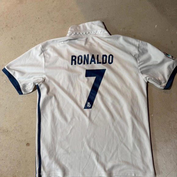 adidas | Shirts | Ronaldo Real Madrid Home Kit Jersey | Poshmark